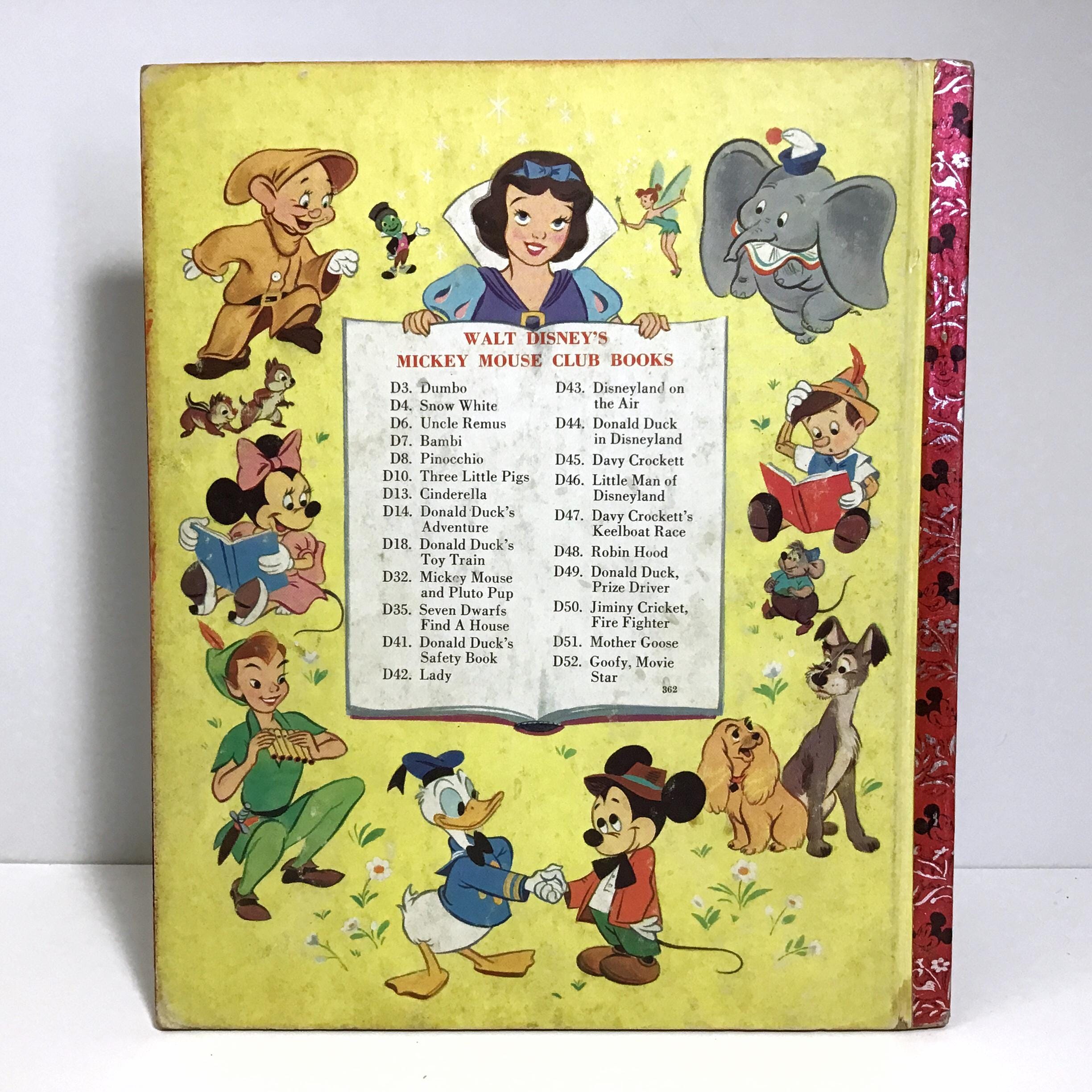 Walt Disney's Robin Hood - Mickey Mouse Club Book - Vintage 1955 ...