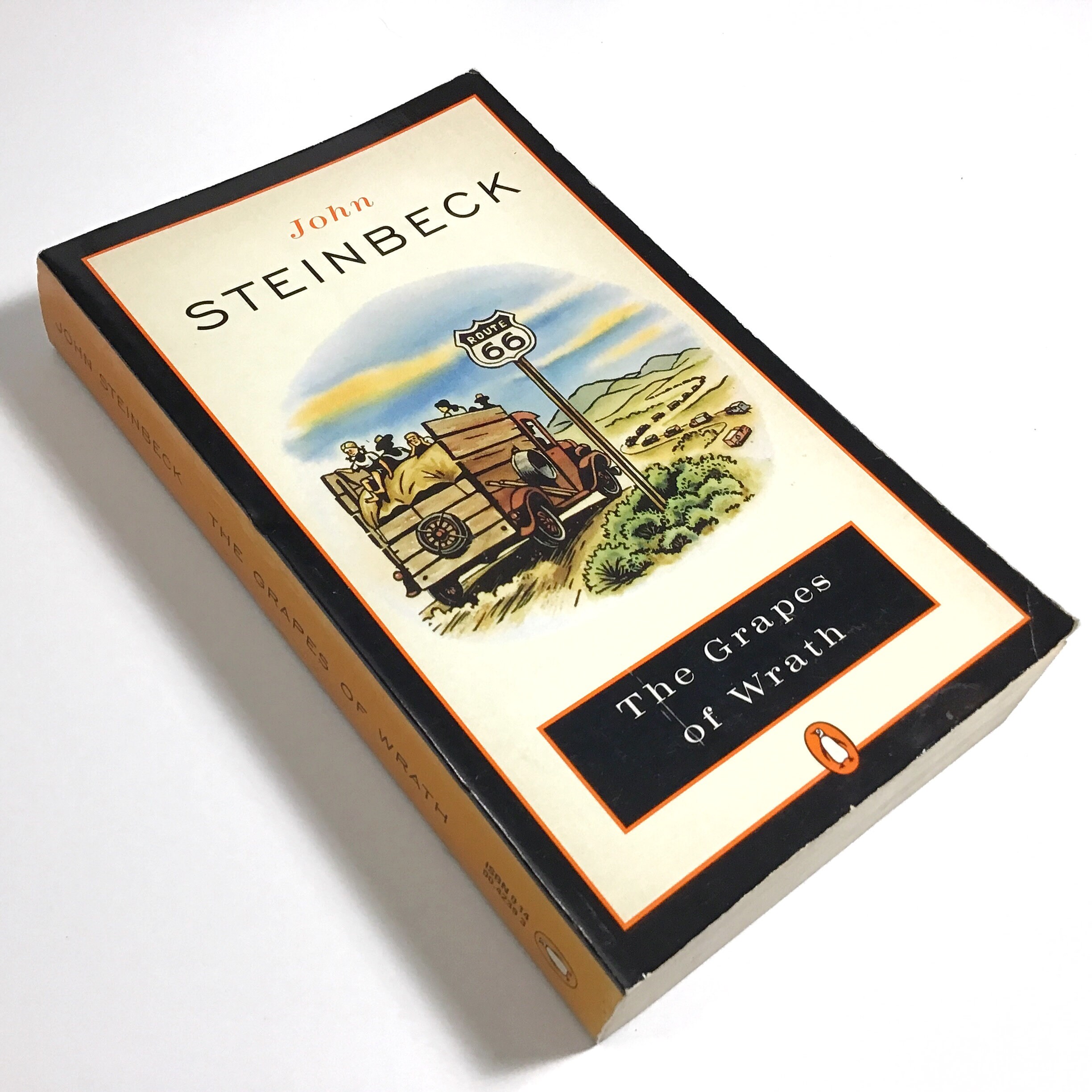 The Grapes of Wrath John Steinbeck Vintage Paperback Book Penguin ...