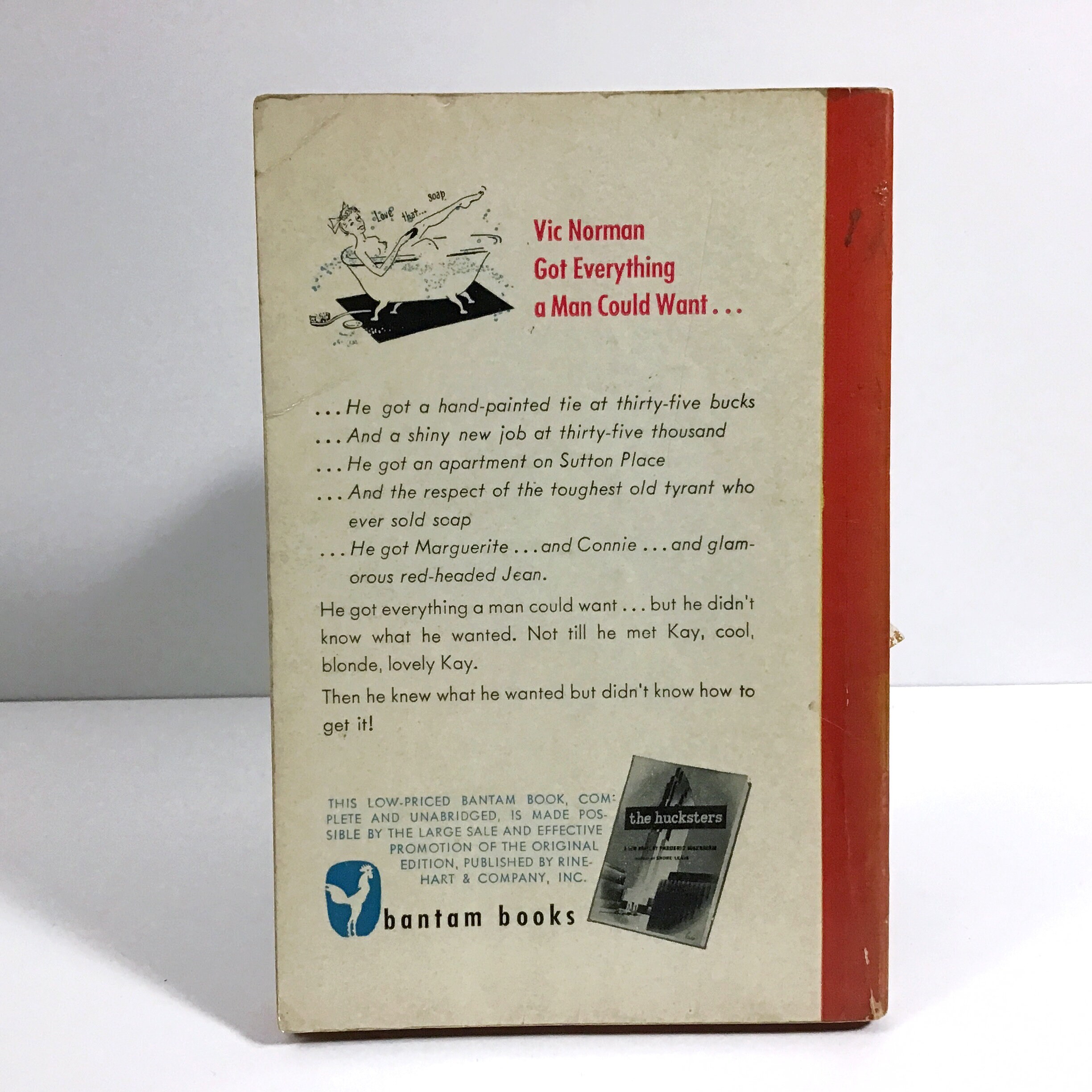 Hucksters - Frederic Wakeman - Vintage Paperback Book 1948 Bantam ...