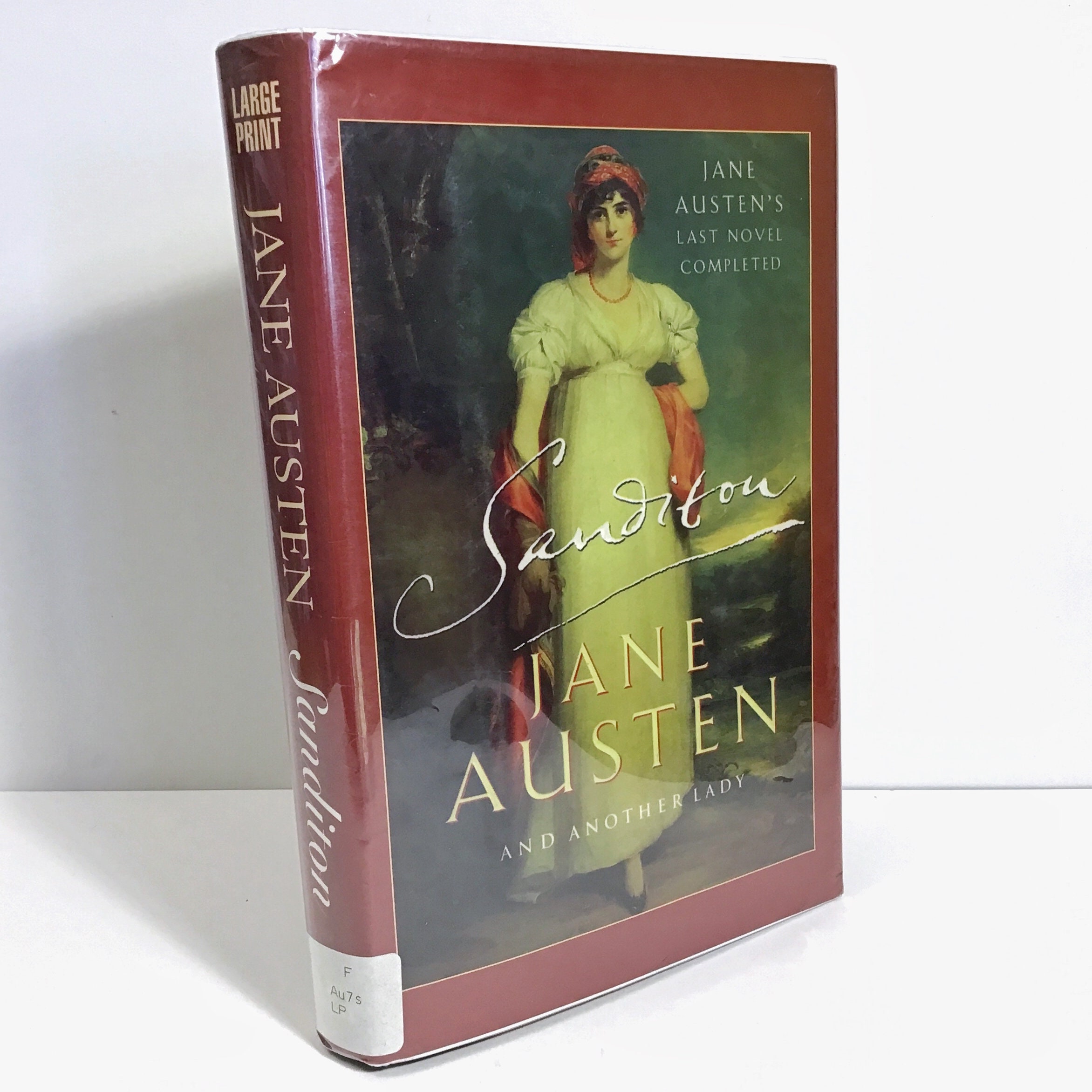 Sanditon Jane Austen Vintage Large Print Hardcover Book 1999 G.K. Hall ...