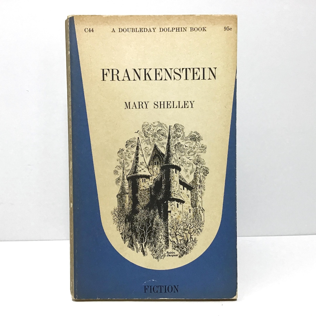 Frankenstein - Mary Shelley - Scarce C.1960 Paperback Doubleday Dolphin ...