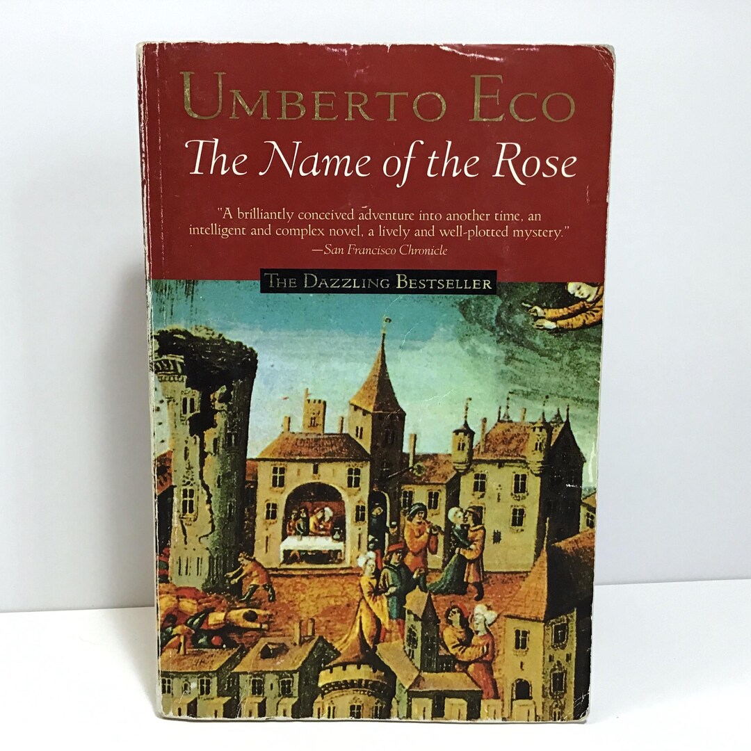 The Name of the Rose - Umberto Eco - Vintage Paperback Book - 1994 ...