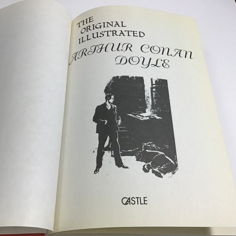 The Original Illustrated Arthur Conan Doyle Vintage HCDJ Book 1980 ...