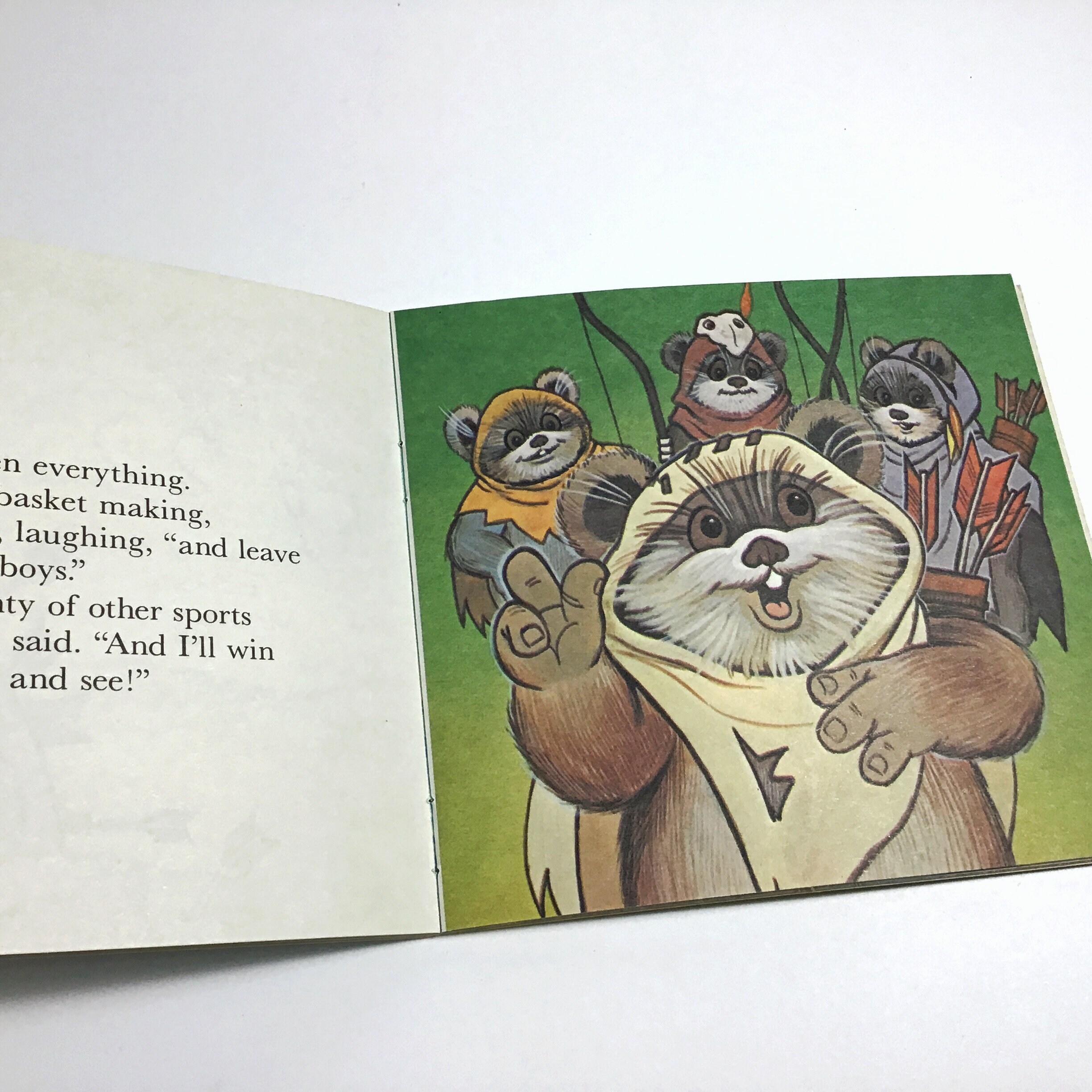 Star Wars Return of the Jedi Three Cheers for Kneessaa an Ewok ...