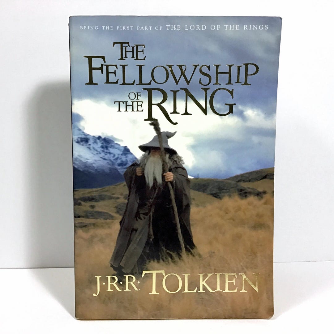 Fellowship of the Ring J. R. R. Tolkien Vintage Paperback Book With ...