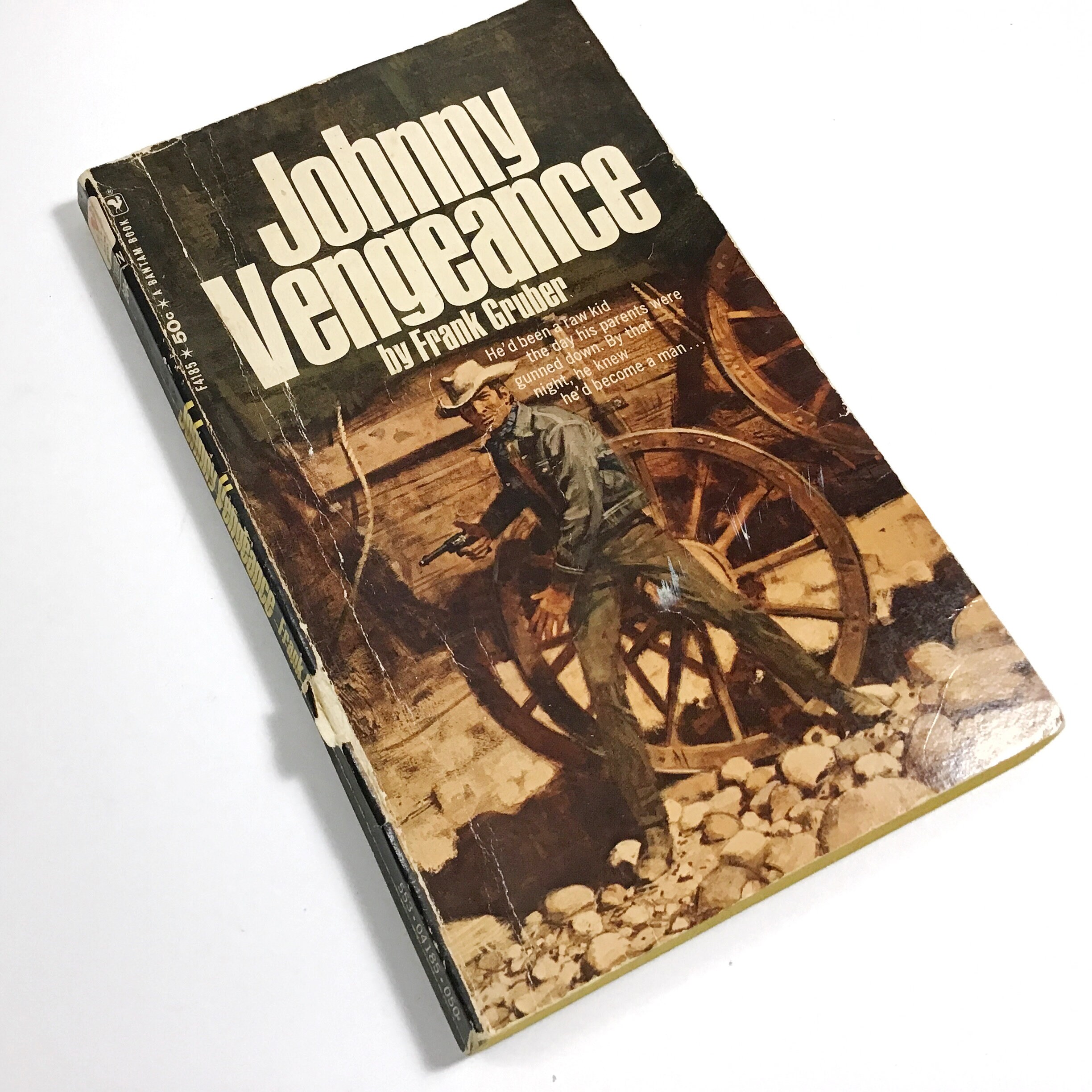 Johnny Vengeance - Frank Gruber - Vintage 1969 Paperback, Bantam Books ...