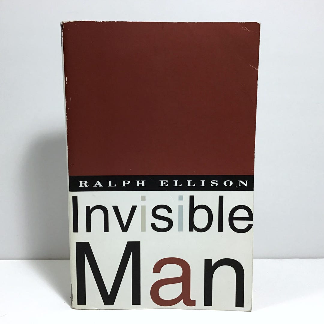 Invisible Man - Ralph Ellison - Vintage Paperback Book 1995 Vintage ...