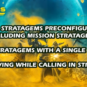 Helldivers 2 Stratagem Profile Plus Icon Pack, Gaming Accessories, Game ...