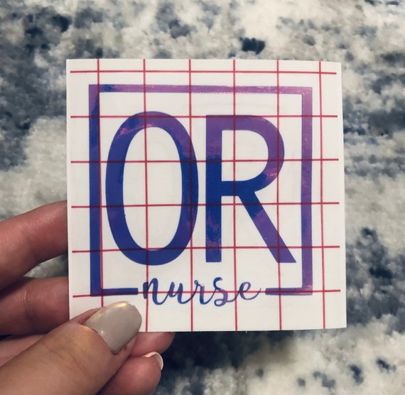 Operating Room/surgical Nurse Vinyl Decal for Laptop Yeti - Etsy