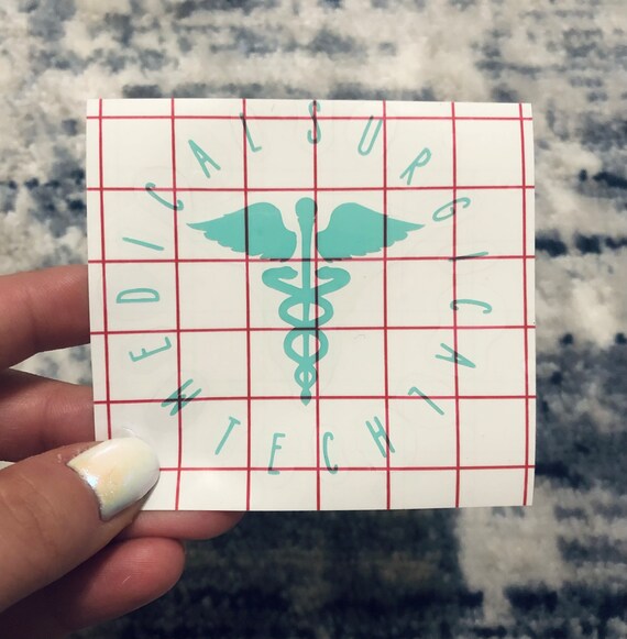Medical Surgical Technician Vinyl Decal for Laptop Yeti - Etsy
