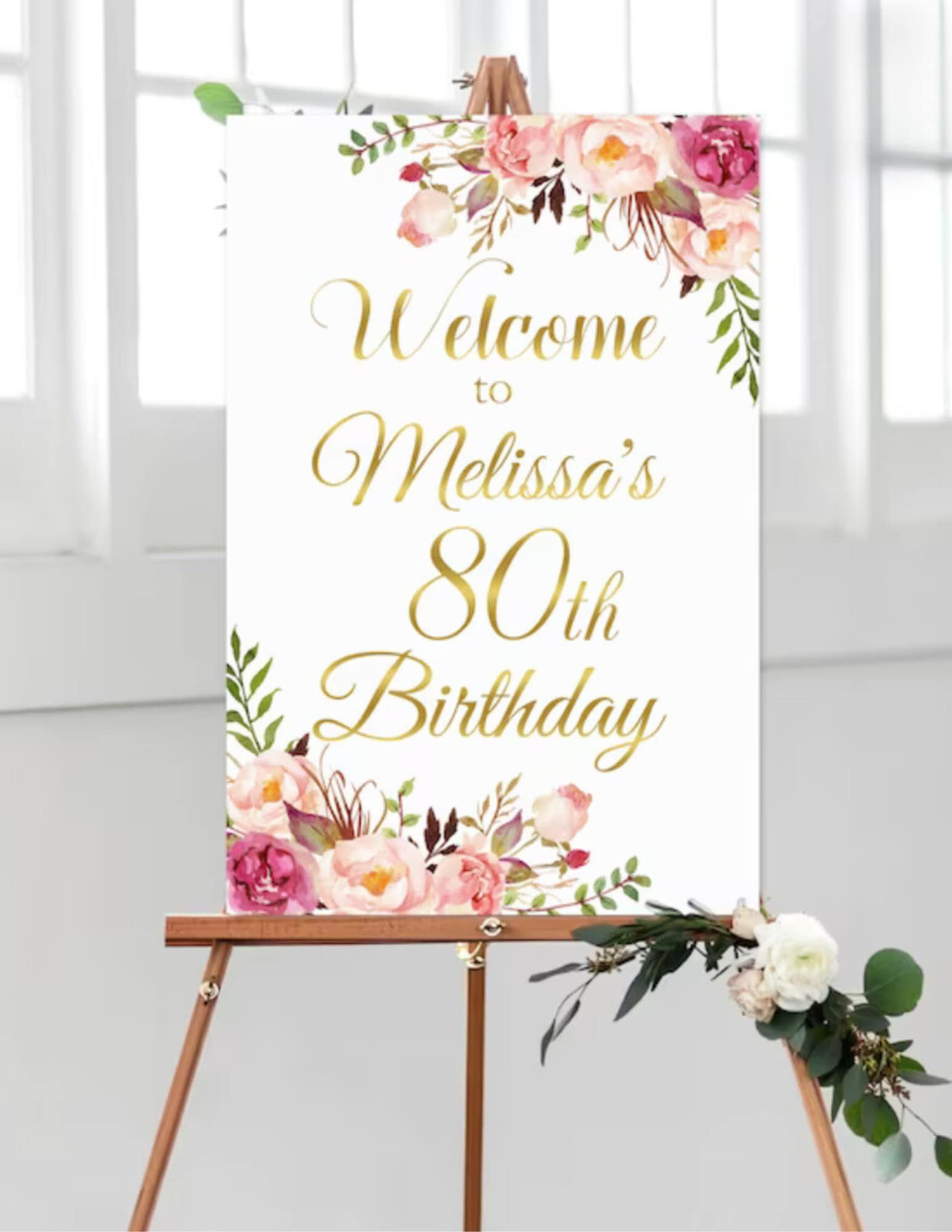 Welcome Poster Sign. Wedding Sign. Babyshower Sign. Baptism Sign ...