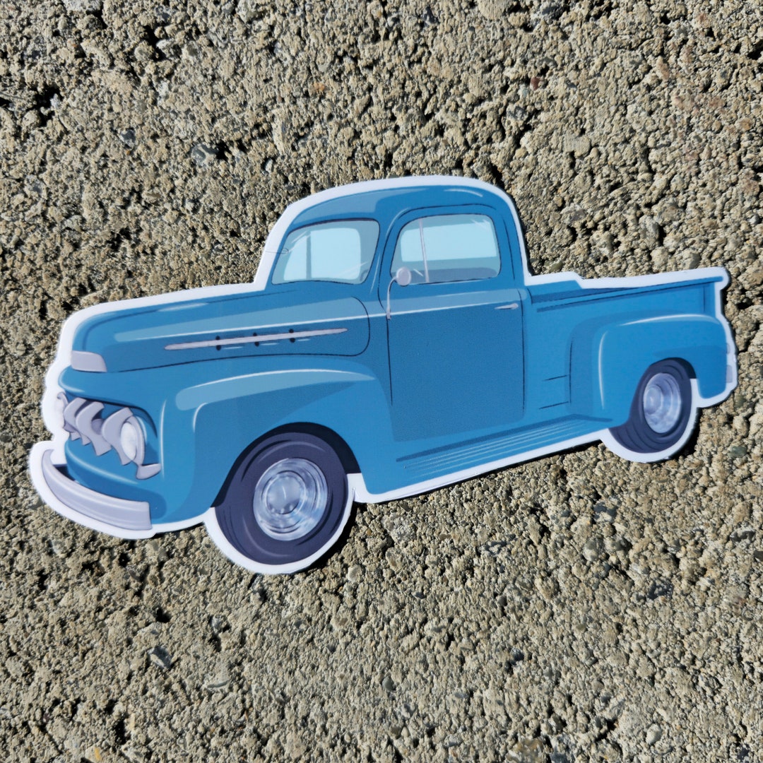1952 Classic Truck Sticker Customizable Color - Etsy