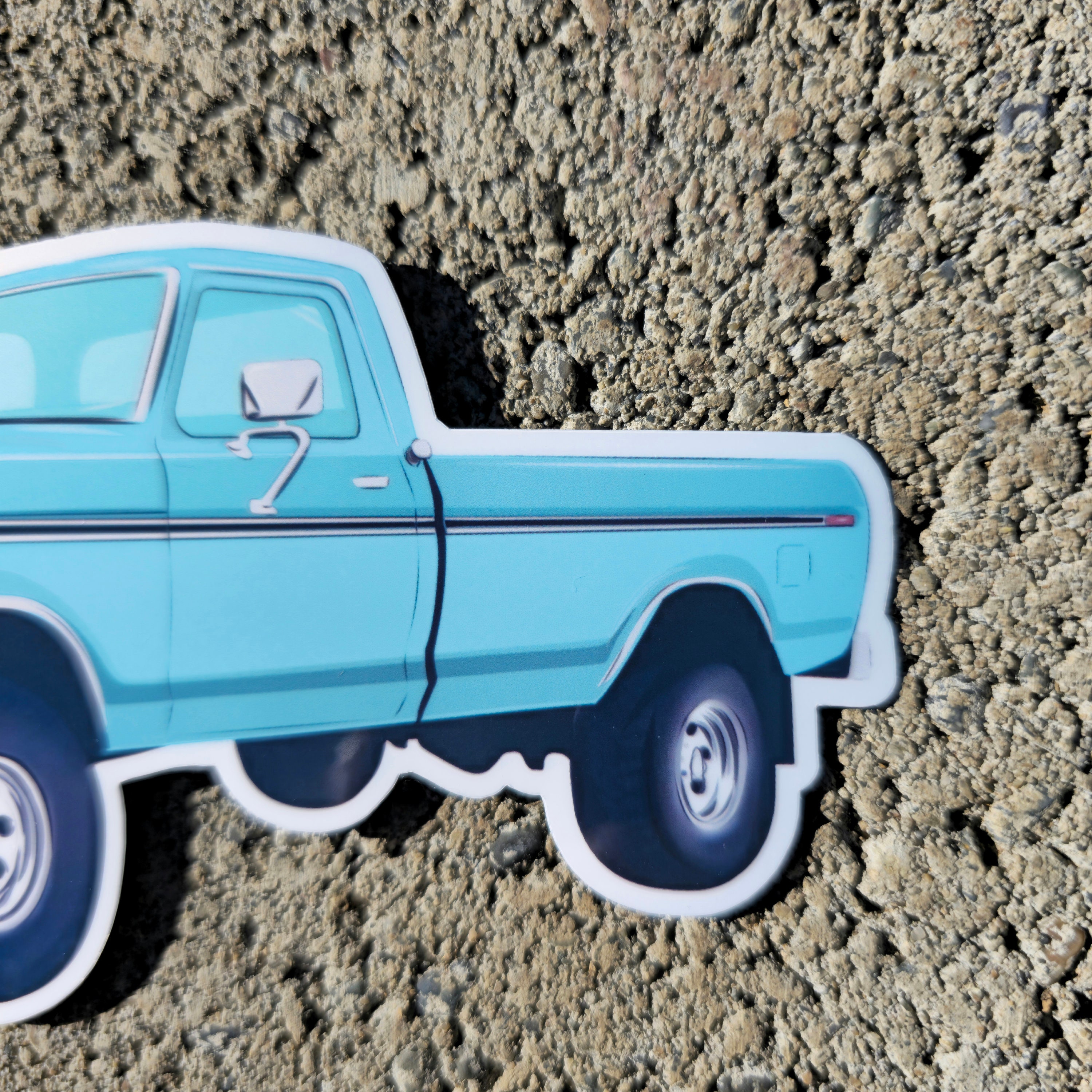 1970's Dentside Highboy Classic Truck Sticker Customizable Color - Etsy