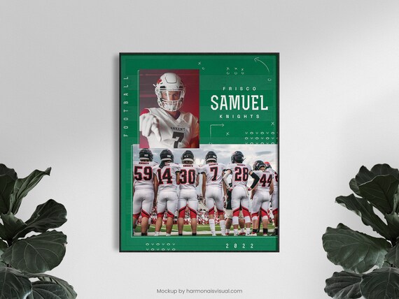 Customizable Football Memory Mate Poster Downloadable - Etsy