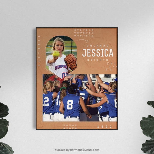 Softball Memory Mate Template - Etsy
