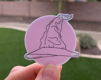 Kawaii Halloween Sticker Witchs Hat - Etsy
