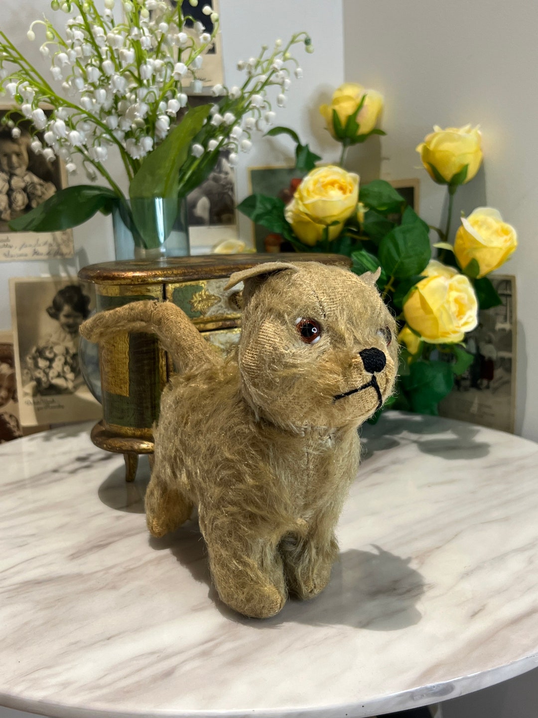 Antique Chiltern Straw Stuffed Toy 1930-1940 - Etsy UK