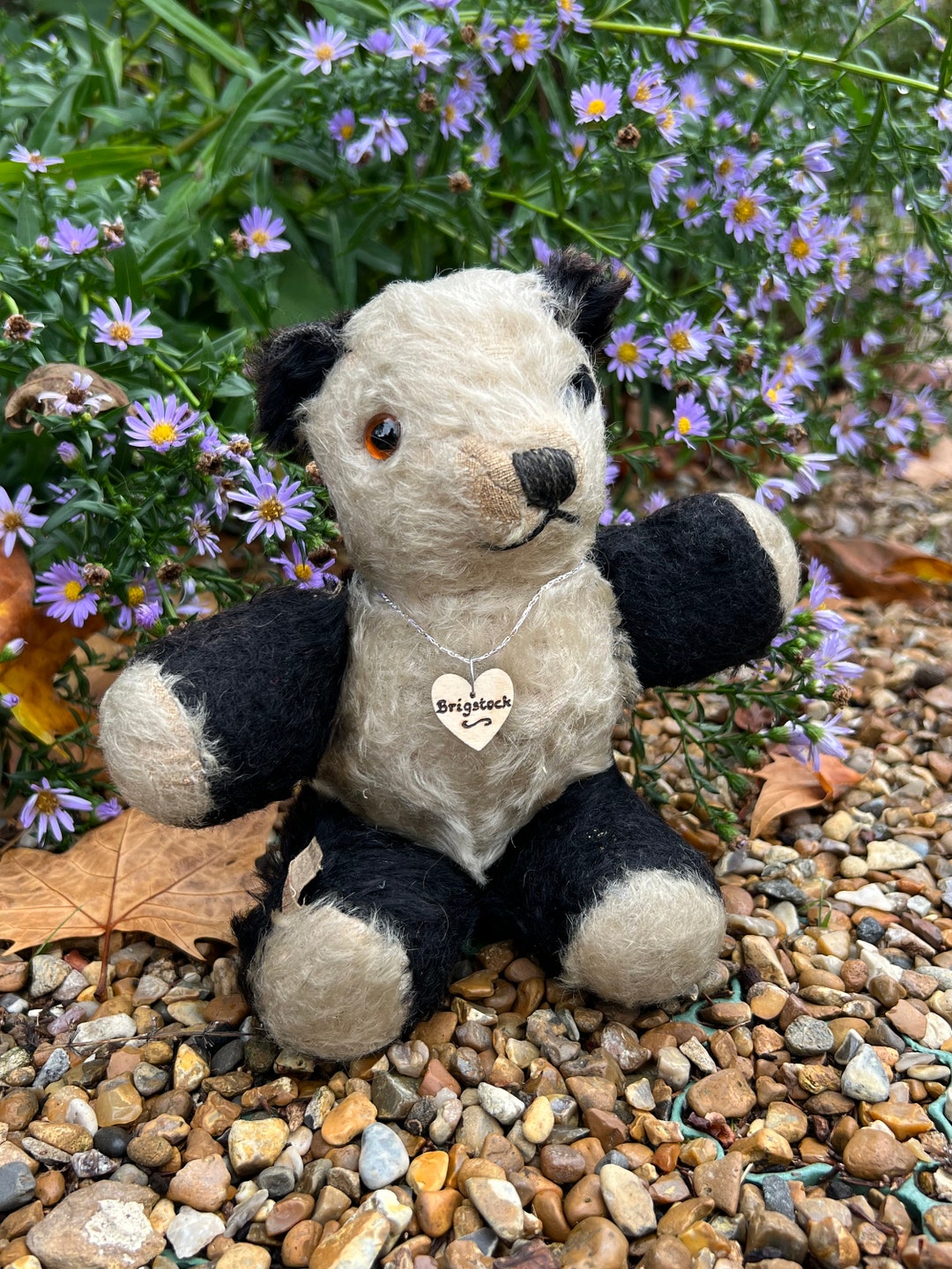 Antique Chiltern Red Label Teddy Panda Bear Circa 1940s - Etsy