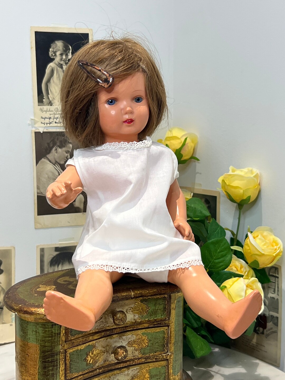 Schildkrot Vintage Celluloid Doll Germany 1950s - Etsy