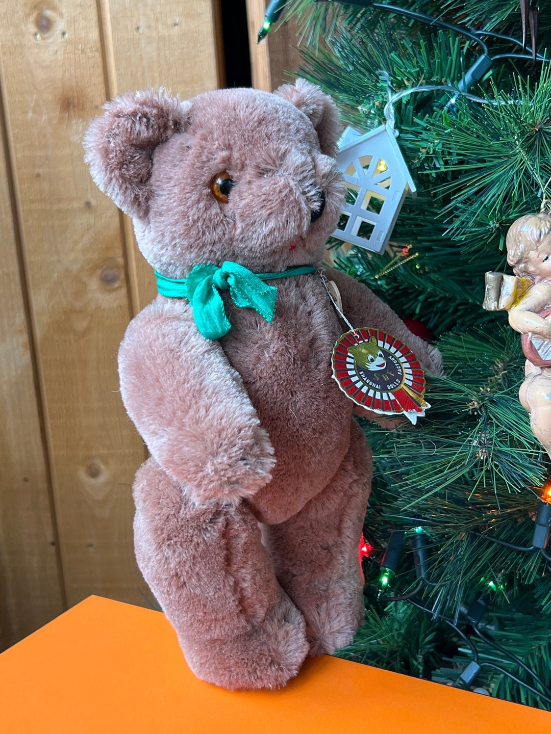 Vintage Teddy Bear From Shanghai Dolls Factory - Etsy