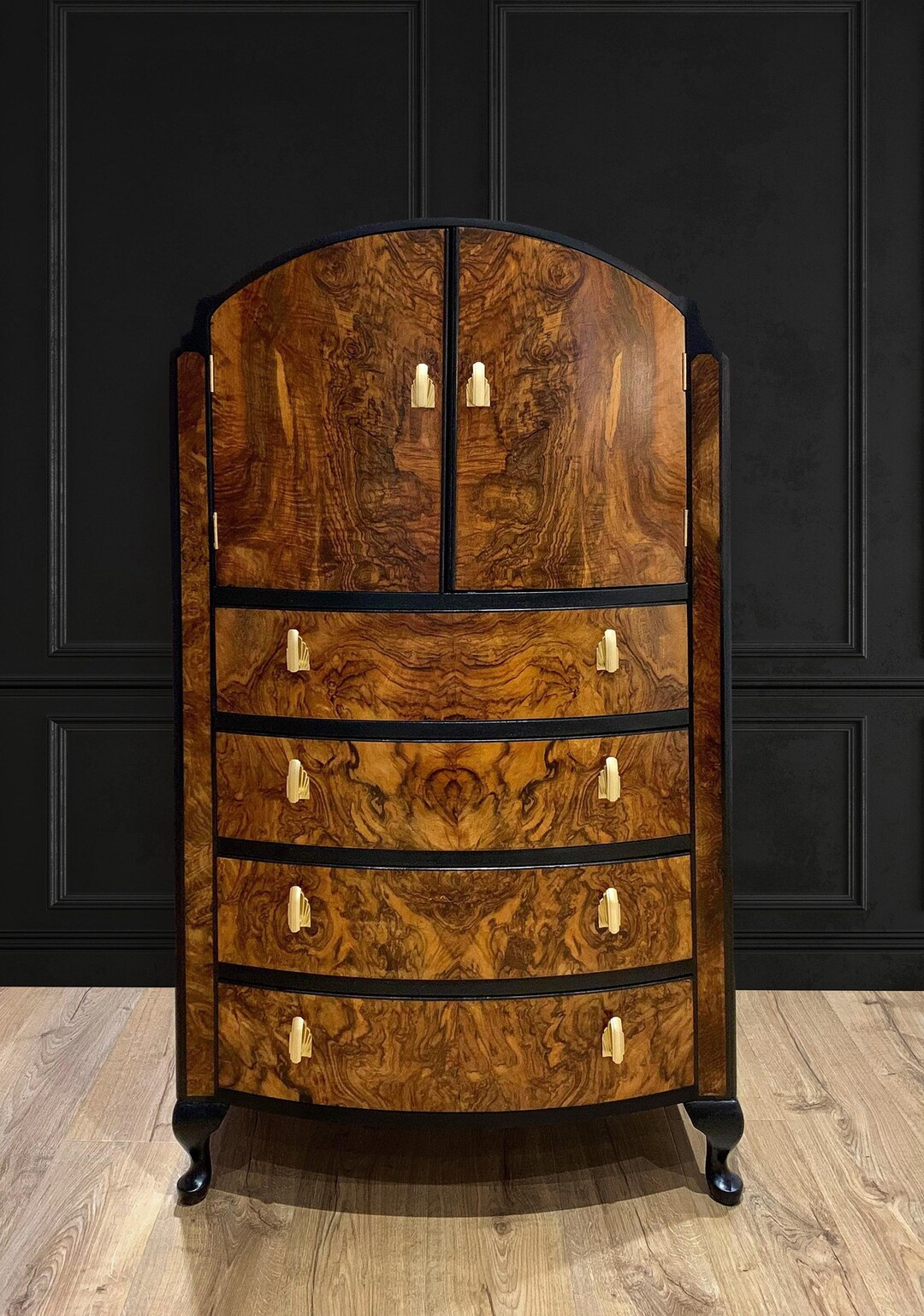 SOLD commission Availableart Deco Cocktail Cabinet / Drinks Cabinet. - Etsy