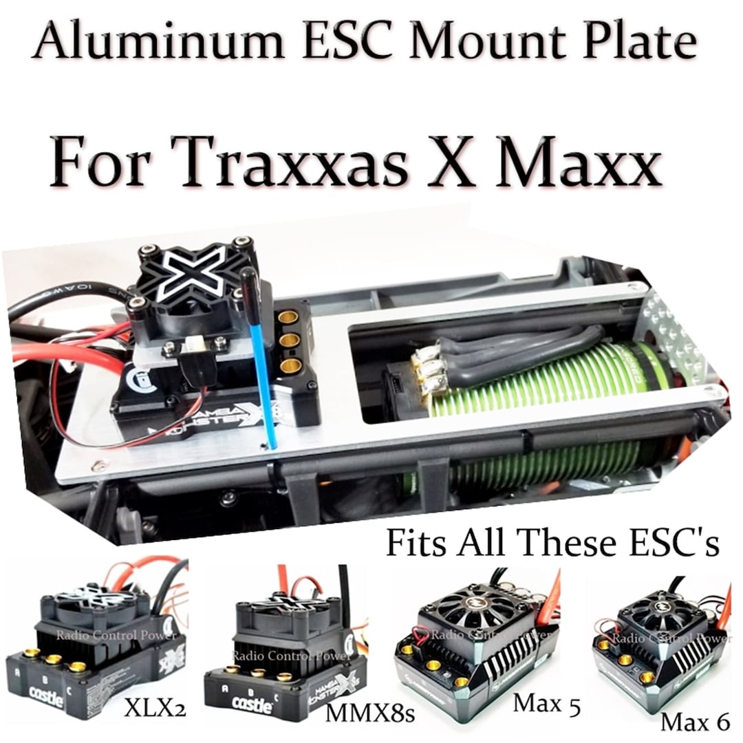 RCP-ESC Mount Fits Traxxas X Maxx All in One Max 5-max 6-xlx2-mmx8s - Etsy