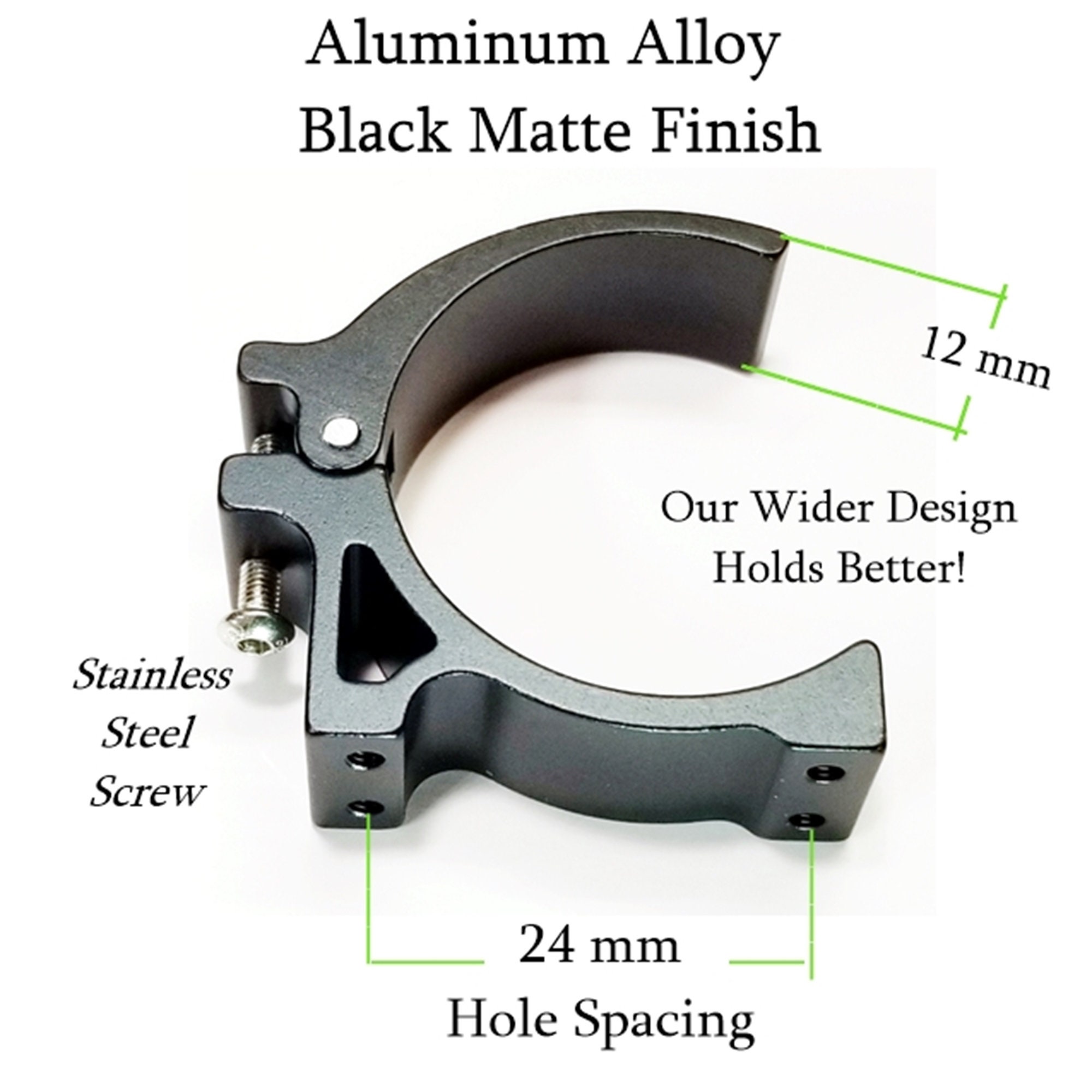 RCP Xtreme Cool Black Motor Fan Bracket Fits 34mm-38mm Diameter Motors ...