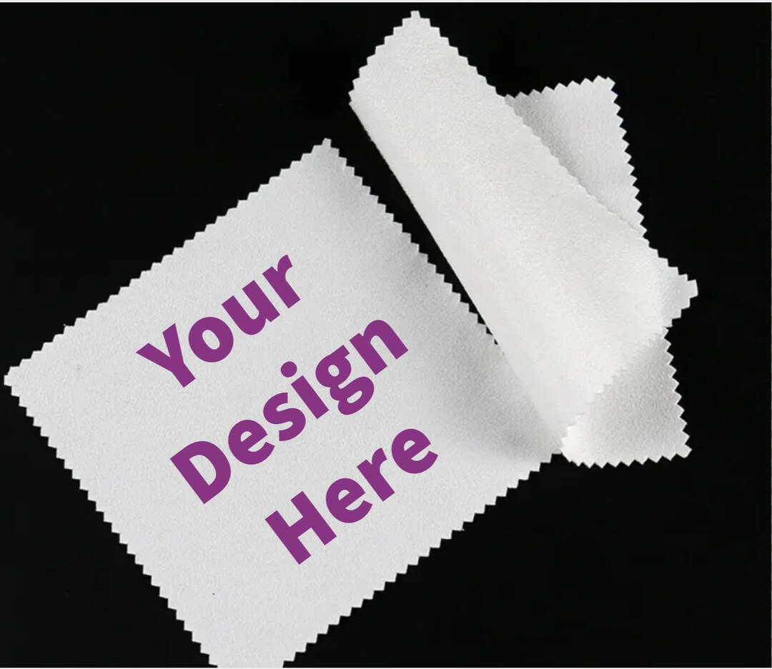 5.5"x5.5" Customized Lens Cloth - Add Your Logo, Image, Collage, Text ...