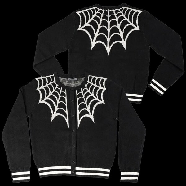 Spider Web Sweater - Etsy