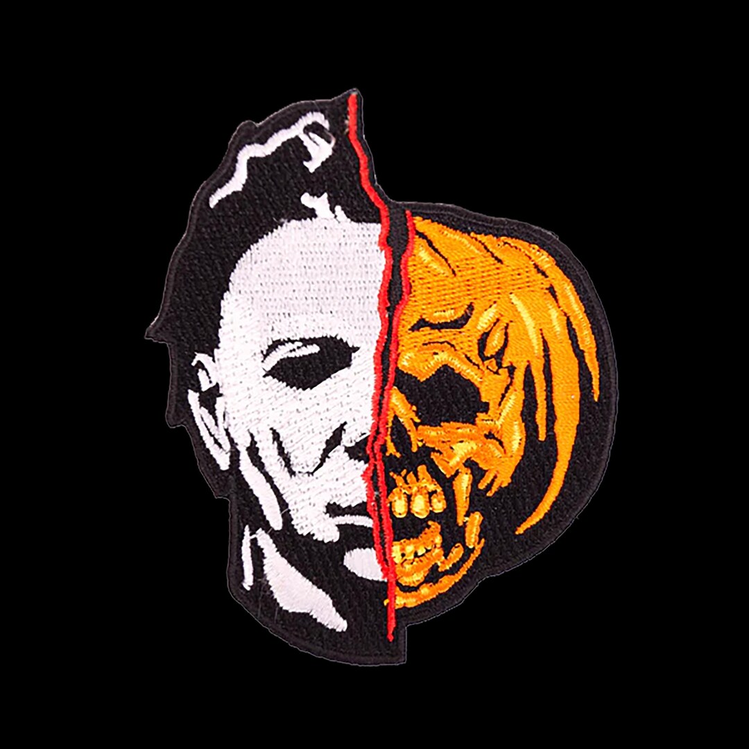 Michael Myers Half Face Patch - Etsy