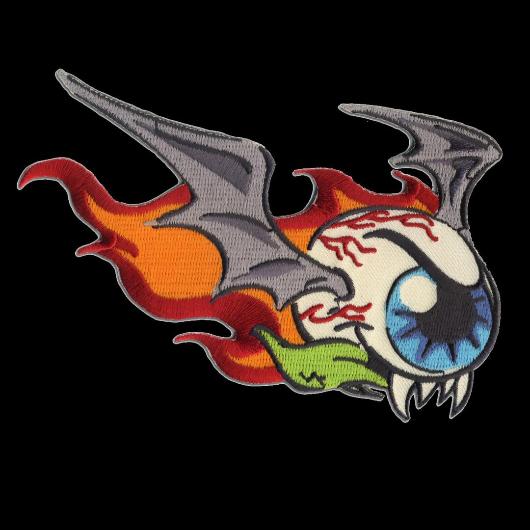Flying Eyeball Patch - Etsy
