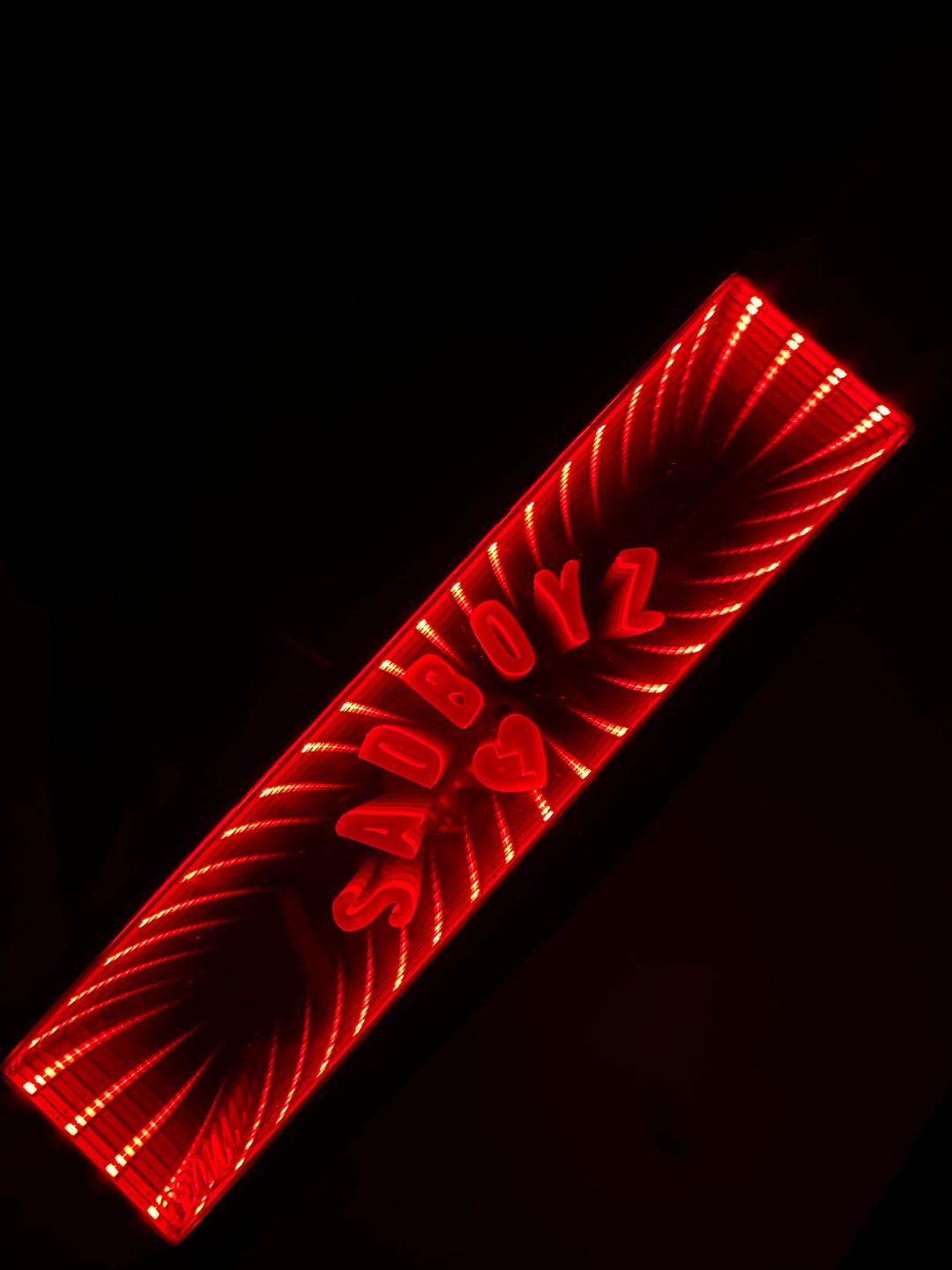 LED Custom Rear View Mirror - Etsy