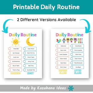 To do list Printable kids to do list Printable Daily - Etsy México
