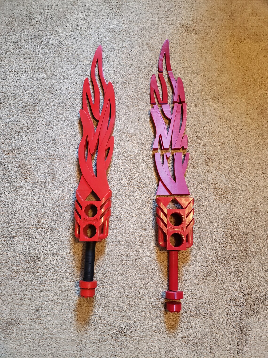 Bionicle Inspired Fire Sword Kit - Etsy