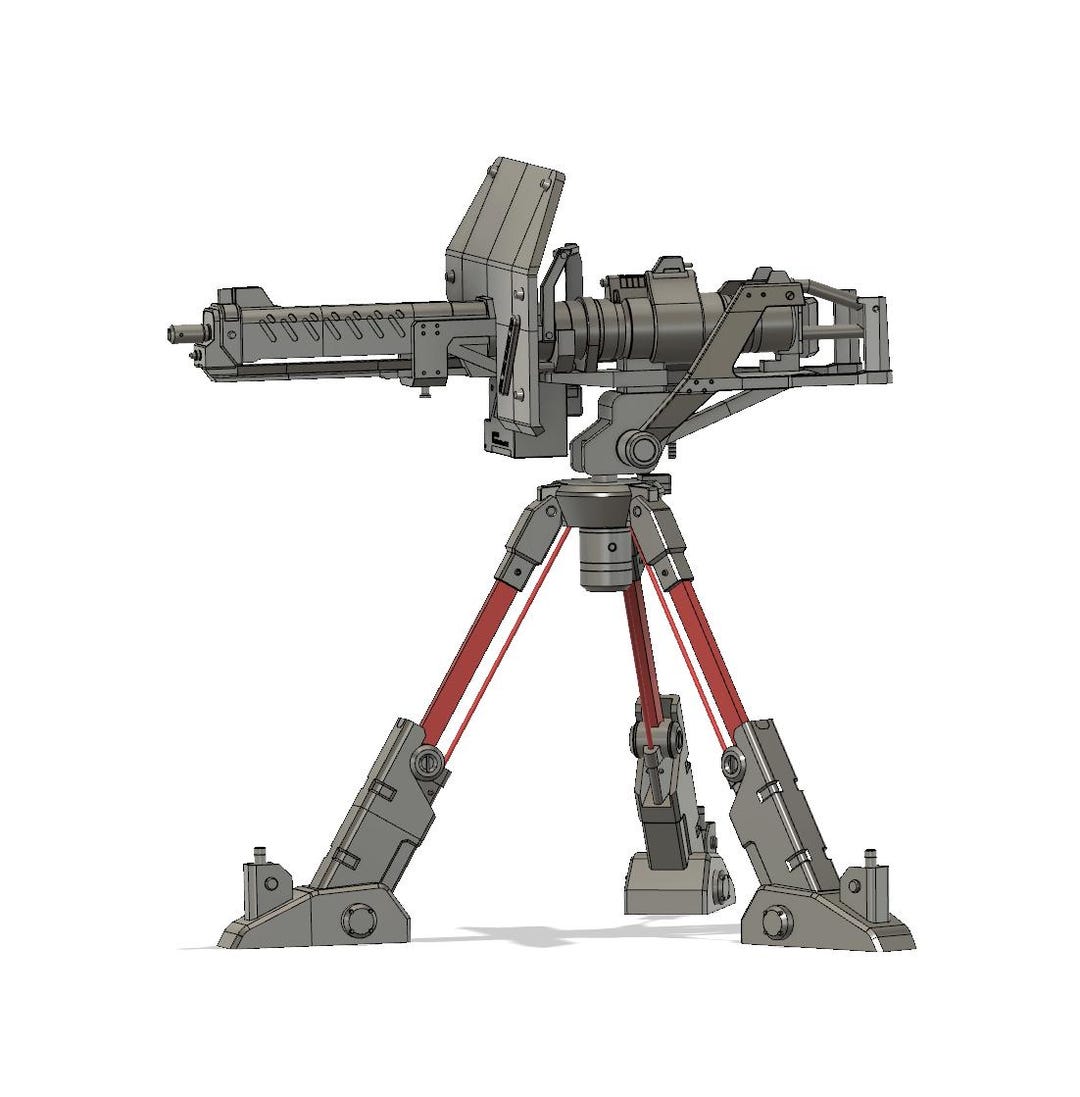 Halo Infinite Inspired UNSC Turret Prop Model (m247/etilka) - Etsy