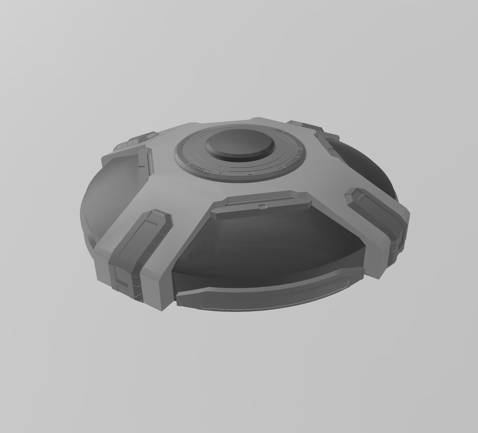 Halo Infinite Inspired Mine Prop 3D Model - Etsy