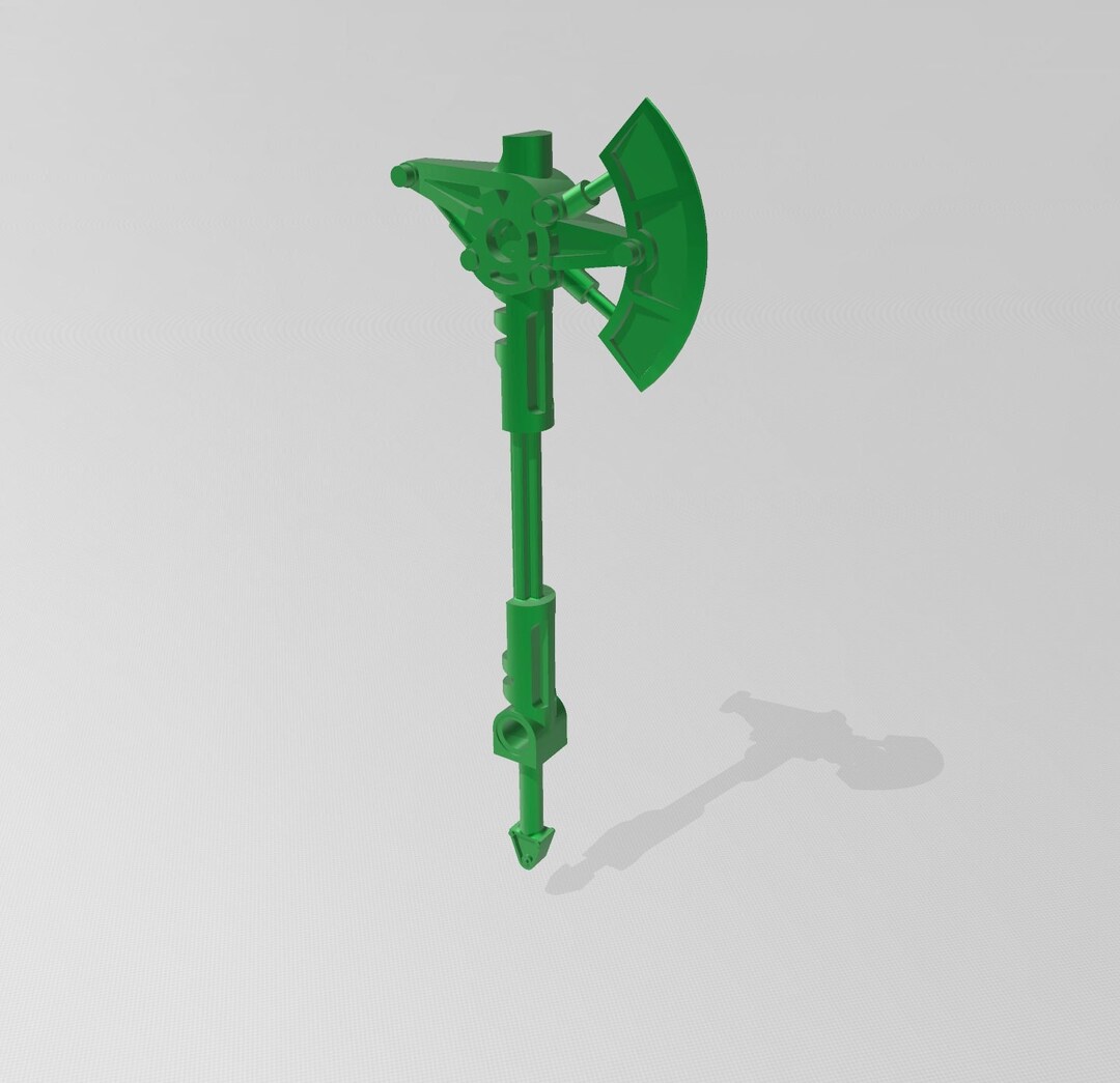Bionicle Inspired Air Axe 3D Printable Model - Etsy