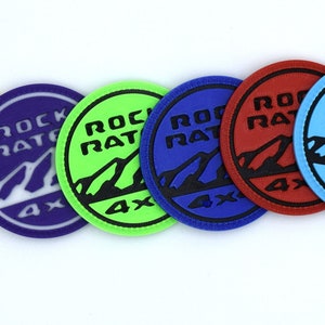 Custom Jeep Badge: 3D Printed Rock Rated Emblem - Etsy