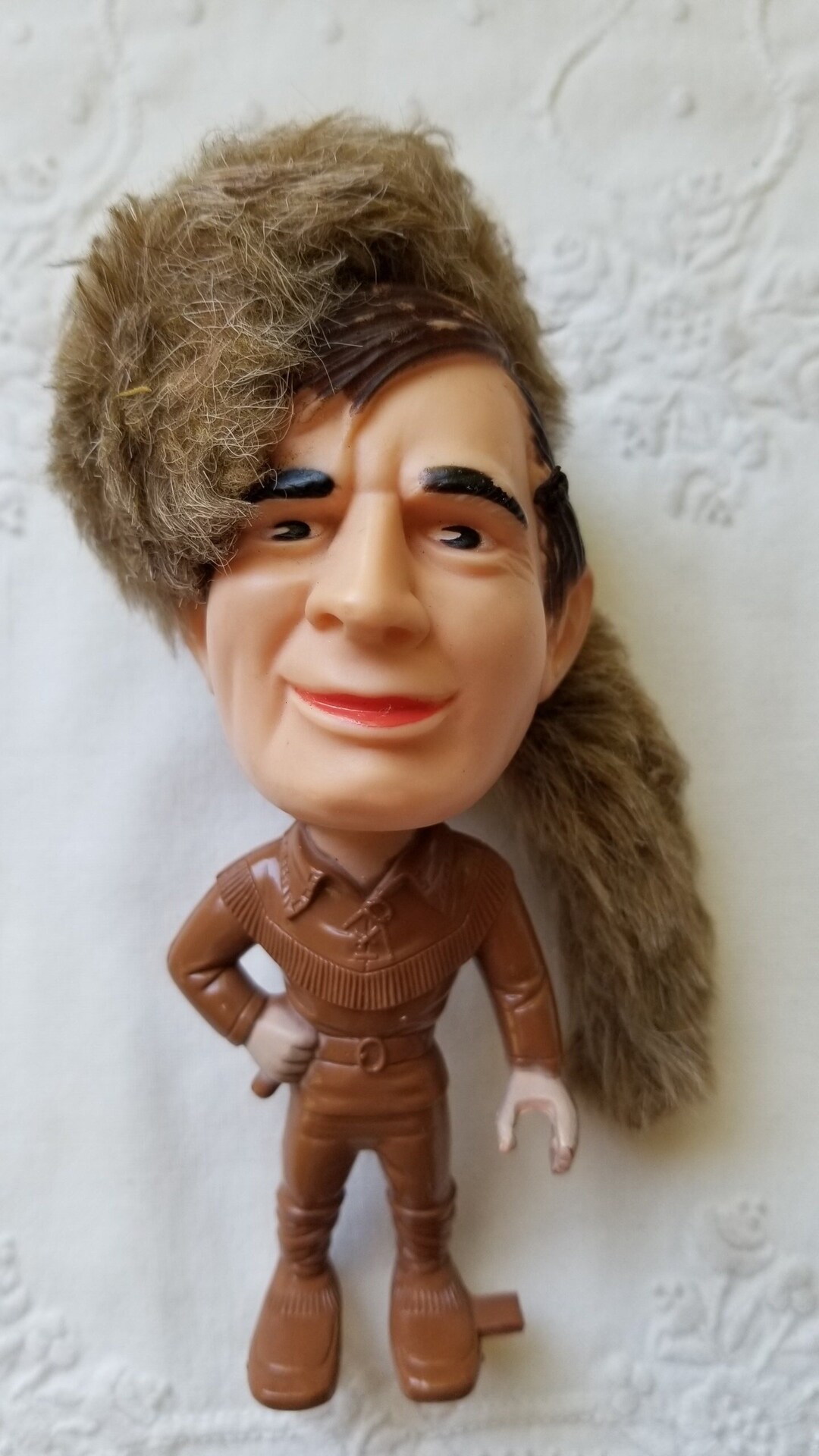 Vintage 1964 Fess Parker as Daniel Boone Action Figure Doll: 5 - Etsy