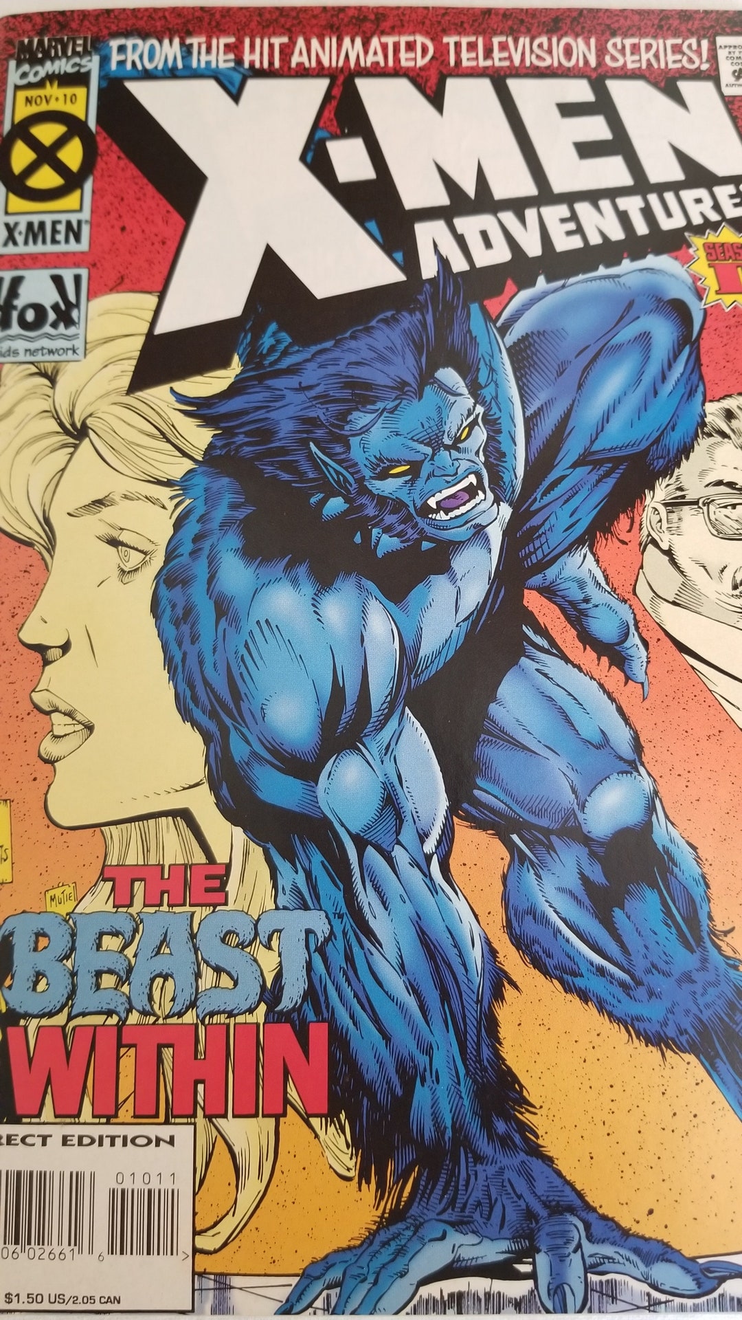 X-men Adventures Comic Book: 1994 Series 10 Season II. Near - Etsy