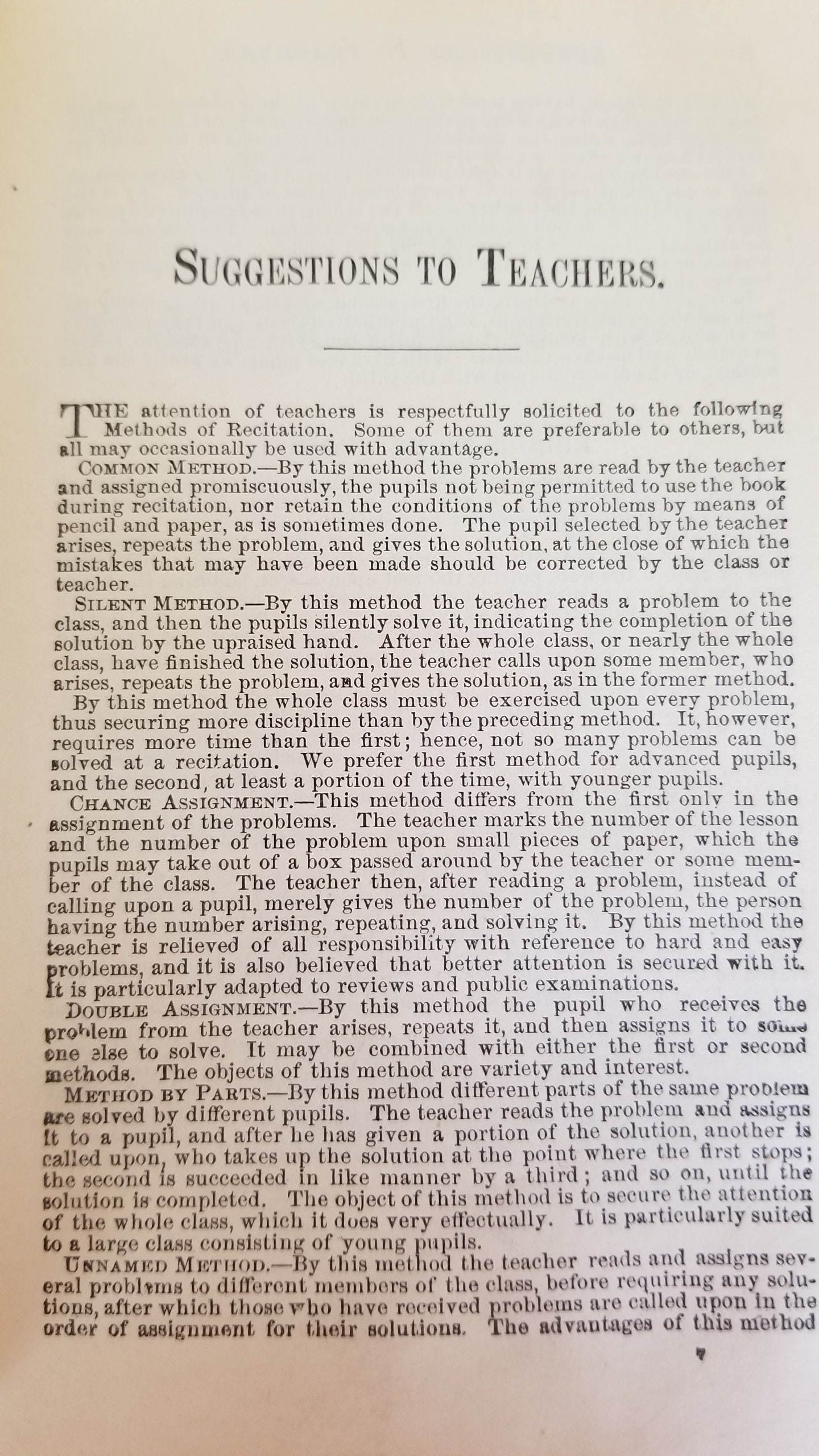 Antique Math Book 1873 Victorian the New Normal Mental - Etsy