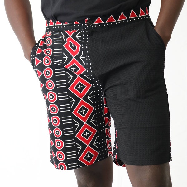 African Print Shorts - Etsy