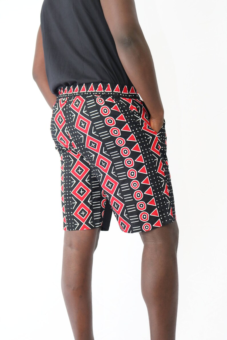 Male African Shorts With Zipper - Etsy