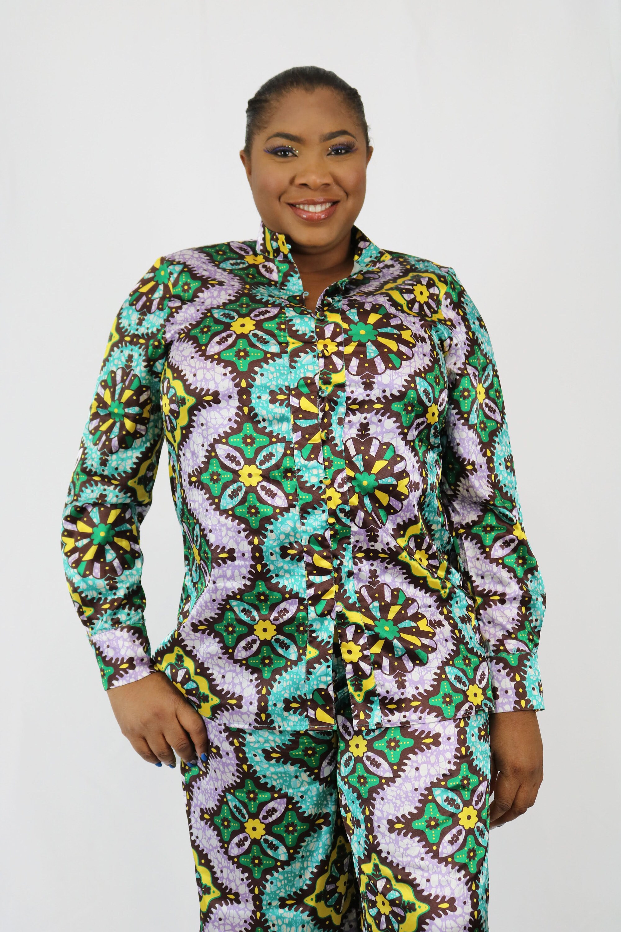 2 PC Feather Cuff Pajamas Set - Etsy