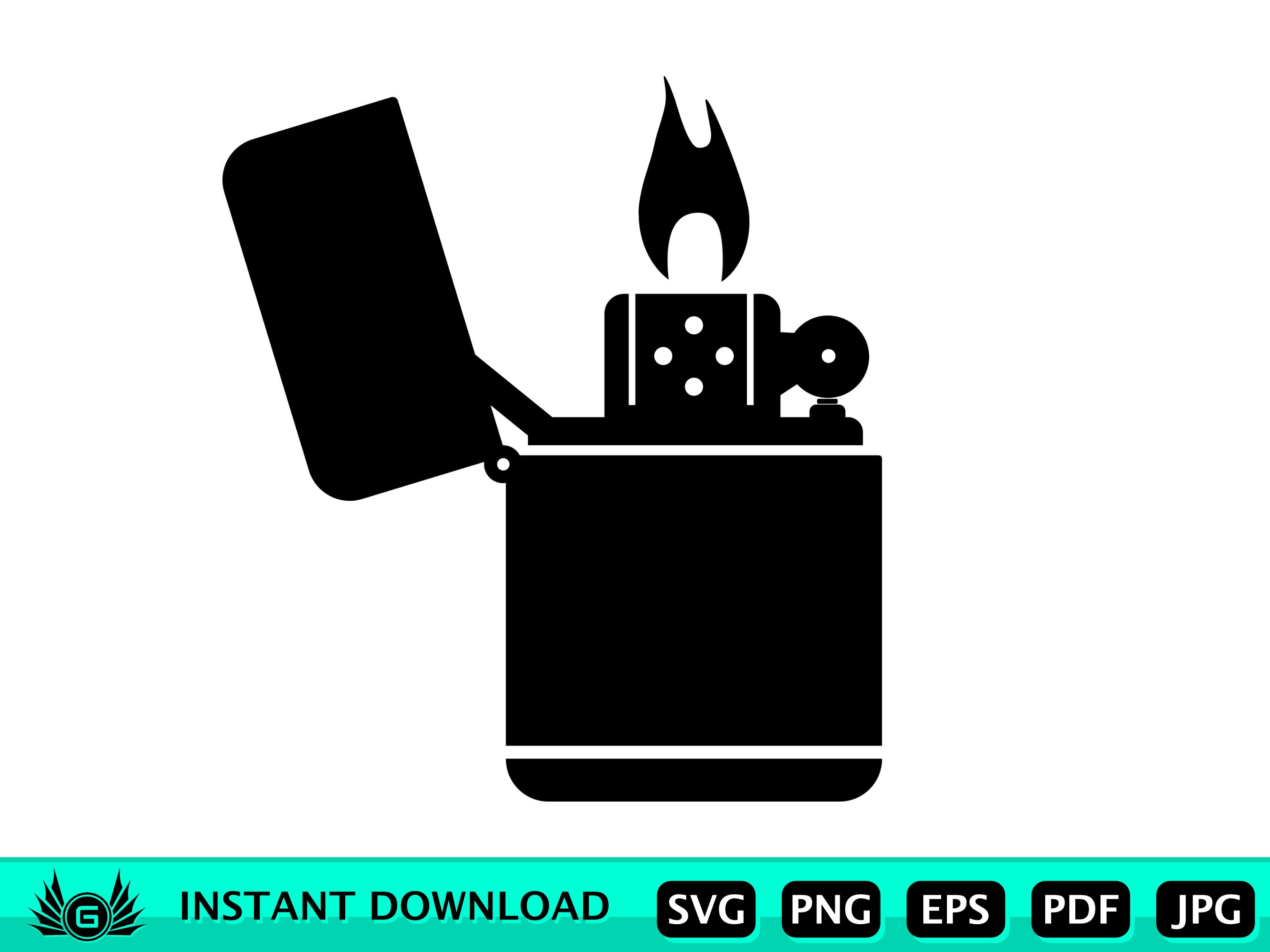 Zippo Lighter Clipart