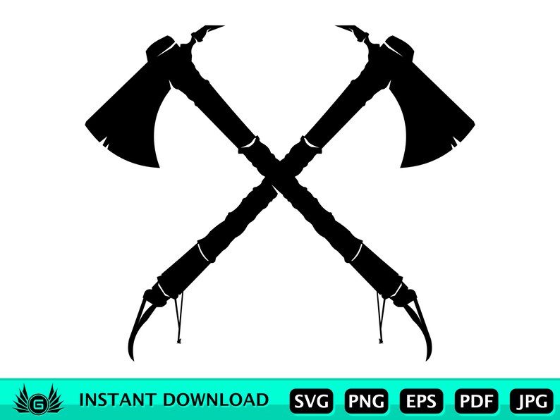 Tomahawk Axe SVG Crossed Tomahawk Axes Tribal Axes SVG - Etsy Ireland