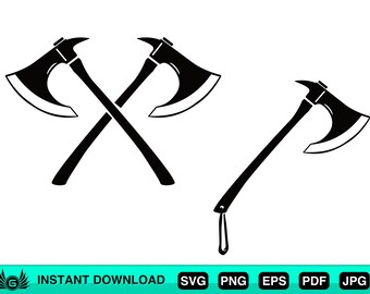 Viking Battle Axe Svg - Etsy
