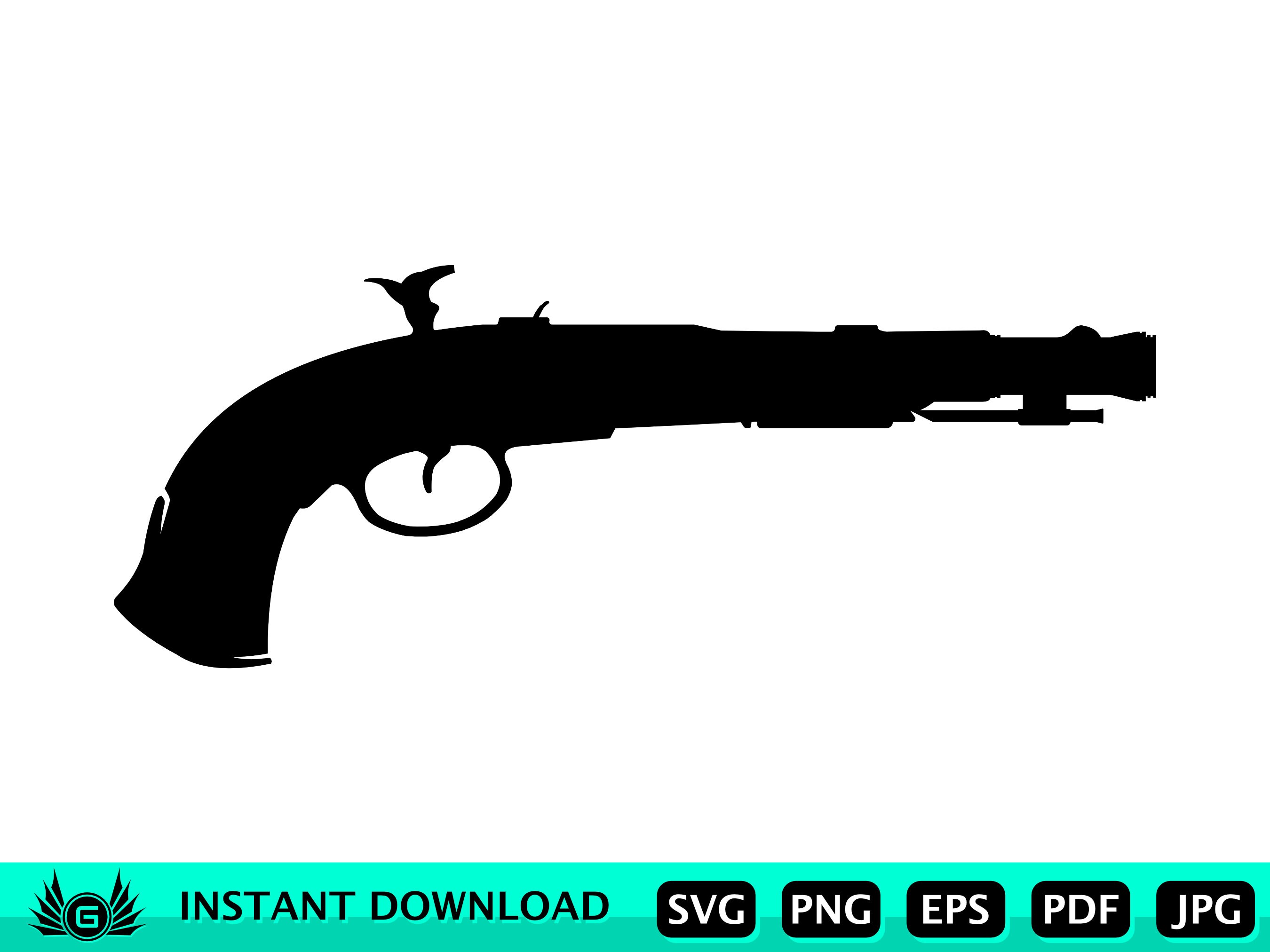 Pirate Pistol Vector