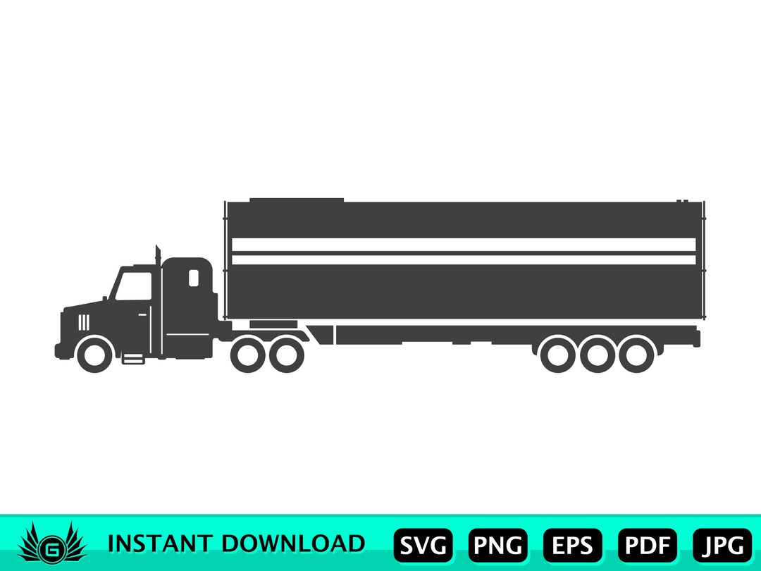 Truck SVG Trucker SVG Trucking SVG Lorry Svg Clipart - Etsy UK