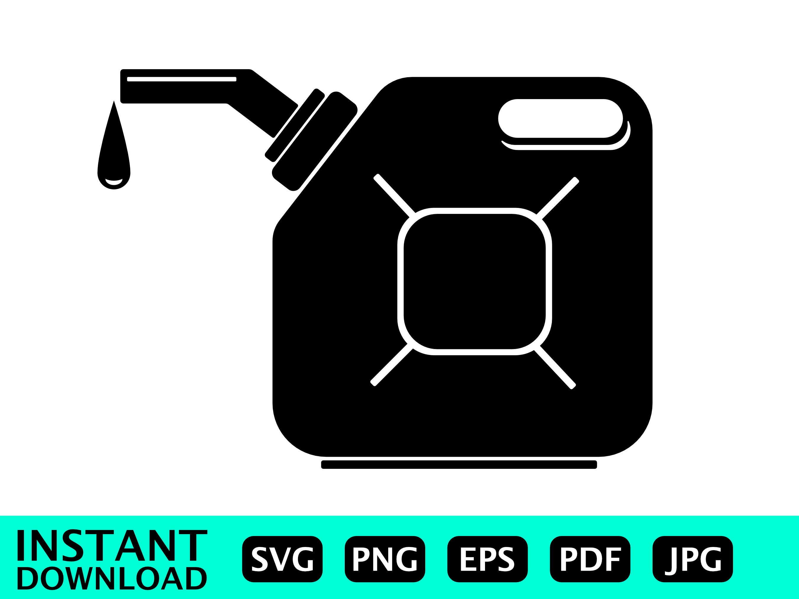 Gas Can Svg Gas Canister SVG Gas SVG Petrol Can Nozzle - Etsy Ireland